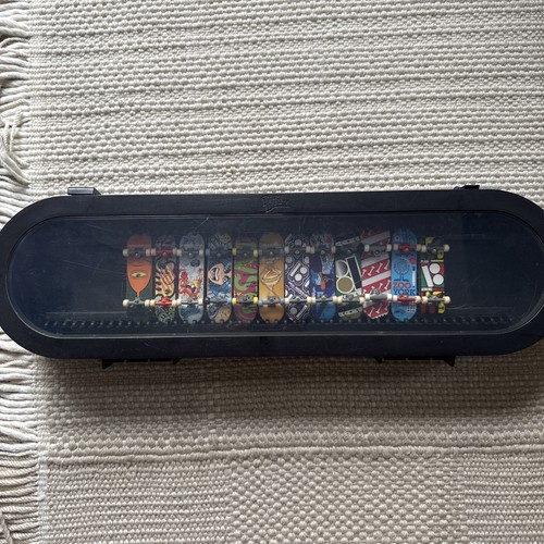 Tech Deck Display Carry Case + 12 boards Vintage ETC collectibles | eBay
