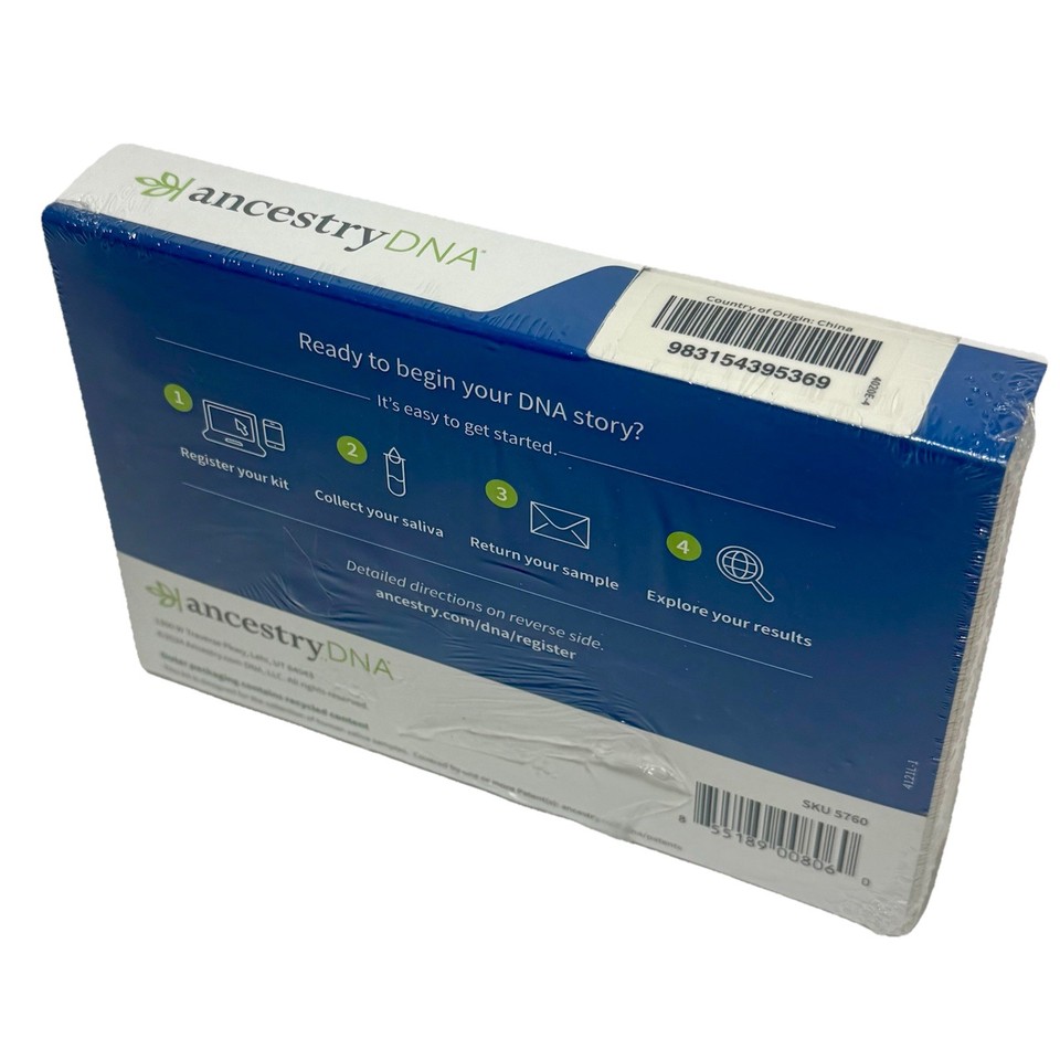 Ancestry DNA + Traits Genetic Test Kit DNA Activation Kit *NEW SEALED ...