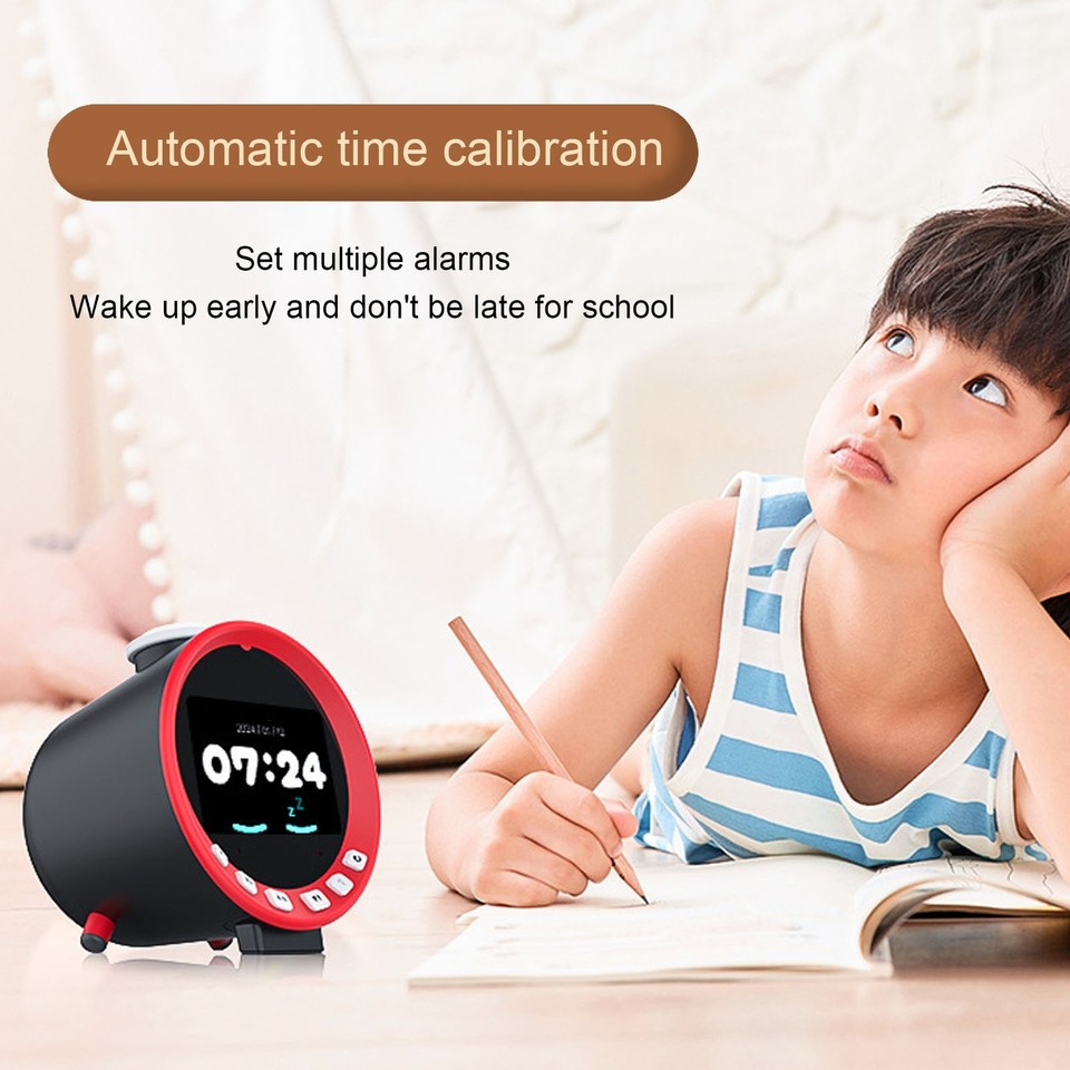AI Smart Alarm Clock WiFi Educational Digital Alarm Clock Voice ...