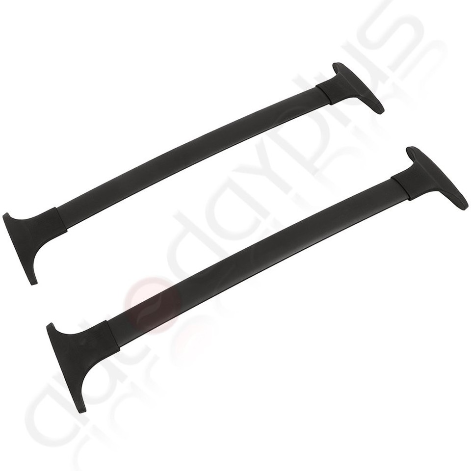 Pair Black Aluminum Roof Rack Top Cross Bar For 2013-2022 Ford Ecosport ...