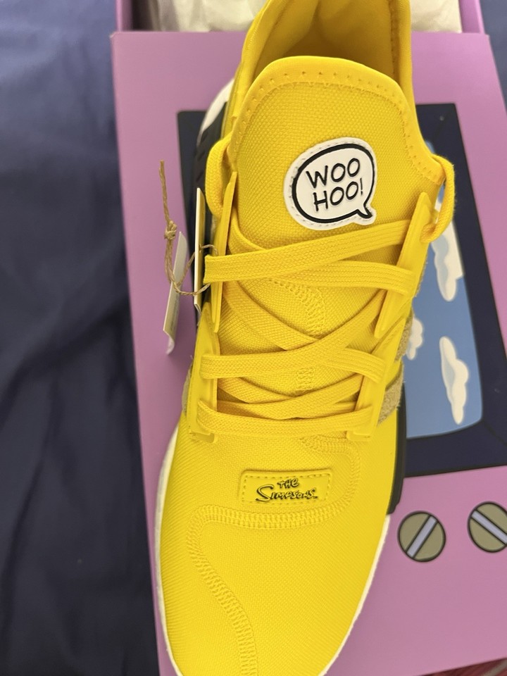 Adidas Men's The Simpsons X Nmd_G1 'Homer Simpson' Yellow -Low-top ...