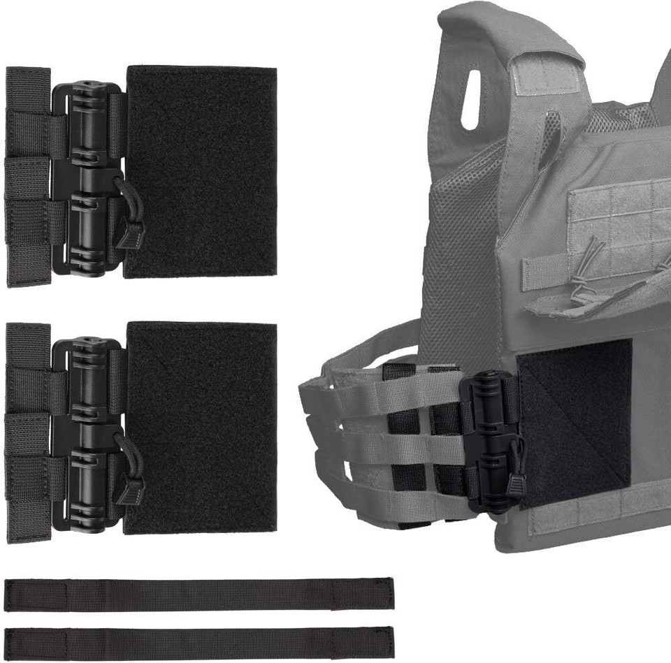 MOLLE Quick Release Buckle Set Tube Cummerbund Adapter for Tactical ...
