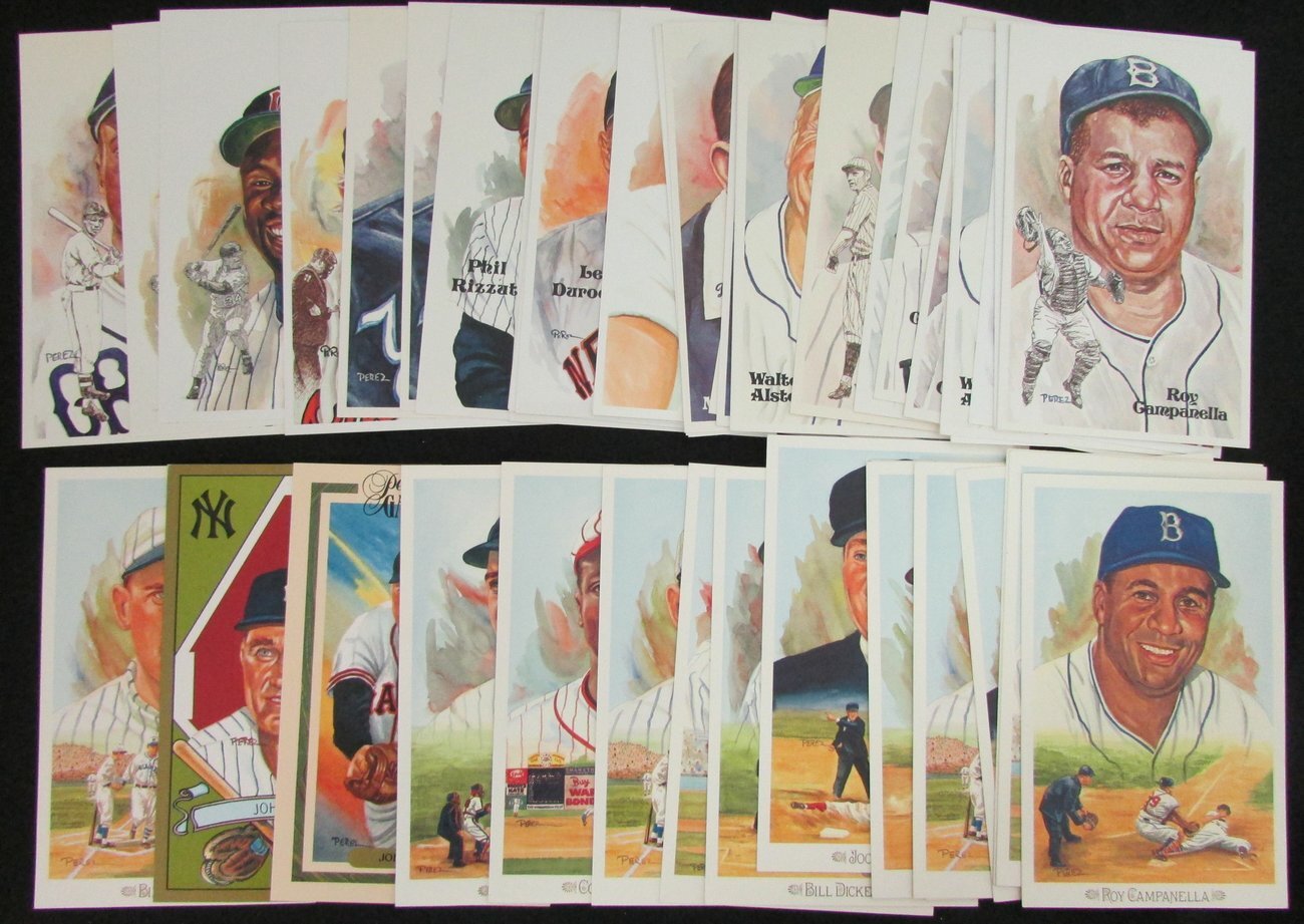 Lot of 48 Unsigned MLB HOF Perez Steele Photo Postcards 152001 | eBay