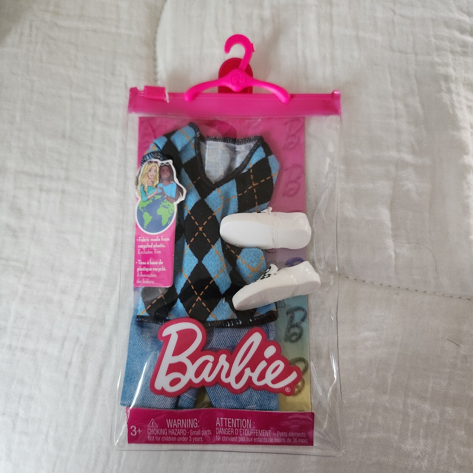 Barbie Ken Doll & Chelsea Darrin Boy doll with Matching Fashions for ...