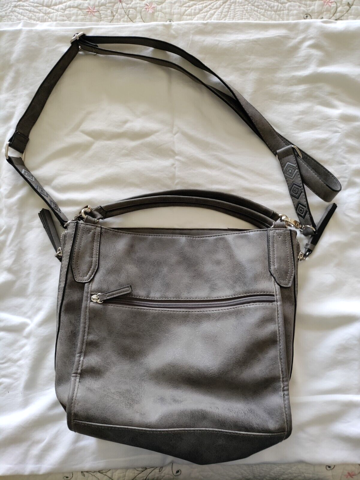 Rosetti Women's Midge Mid Crossbody Purse Smoke Gray One Size | eBay
