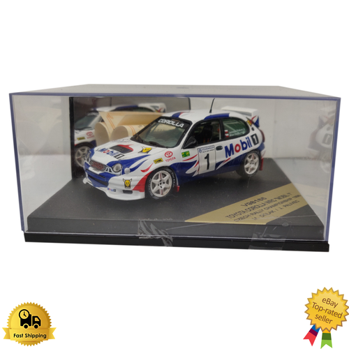 Diecast Model Car 1:43 1998 Toyota Corolla "Mobil 1" M. Dolak J ...