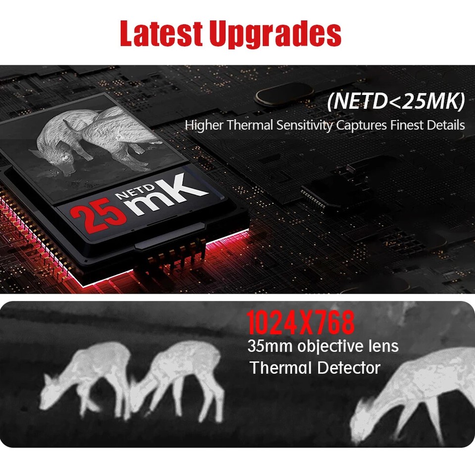 Thermal Imageing Scope 384*288 Thermal Monocular 35mm Lens Thermal ...