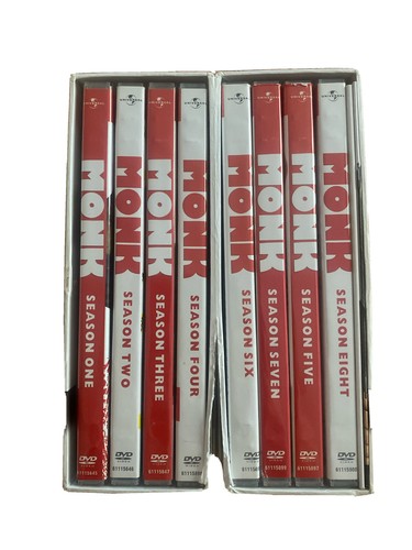 Monk DVD box set, full series | eBay