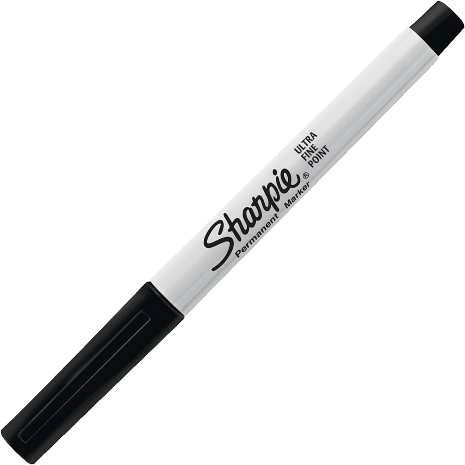 Sharpie Permanent Markers Ultra-Fine nib Point Black 2 Count | eBay