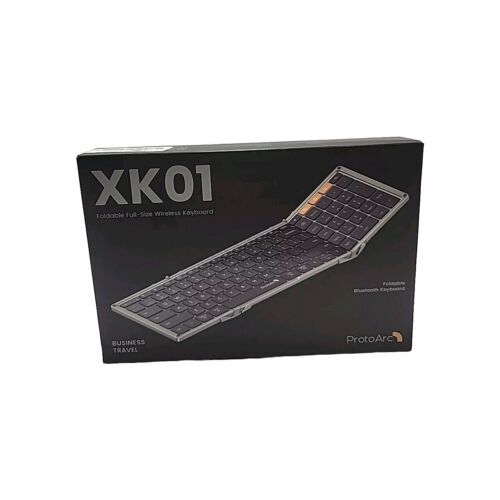 New Open Box ProtoArc XK01 Foldable Portable Business Bluetooth Travel ...