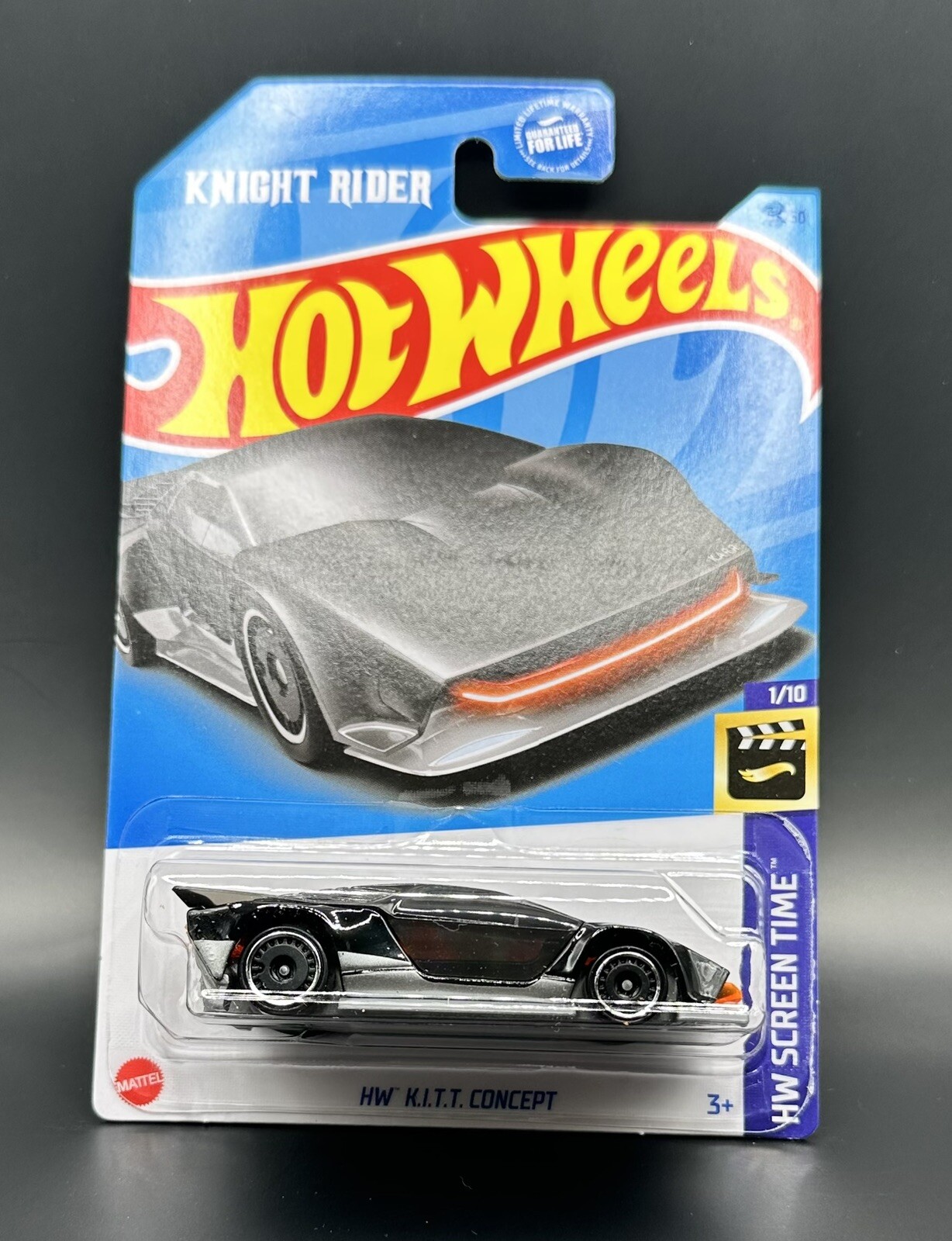 Hot Wheels Black Knight Rider HW Screen Time Hw K.I.T.T Concept 6/250 ...
