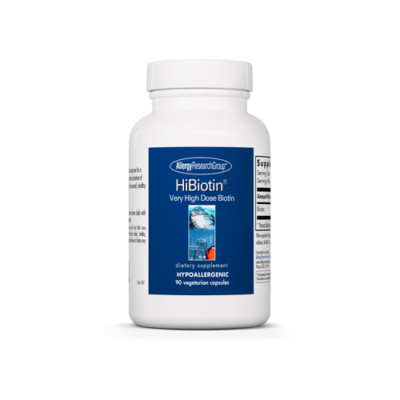 Allergy Research Group HiBiotin 90 Capsules, NEW, FREE SHIP | eBay