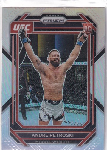 Panini UFC Prizm 2023 No. 171 Andre Petroski Rookie Silver Prizm | eBay