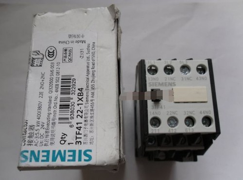 Frs 3TF4122-1XB4 3TF41 22-1XB4 1PC NEW IN BOX SIEMENS Contactor free ...
