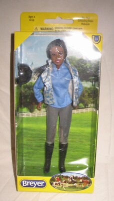 Breyer Traditional doll for horse english rider Makayla Schooling | eBay