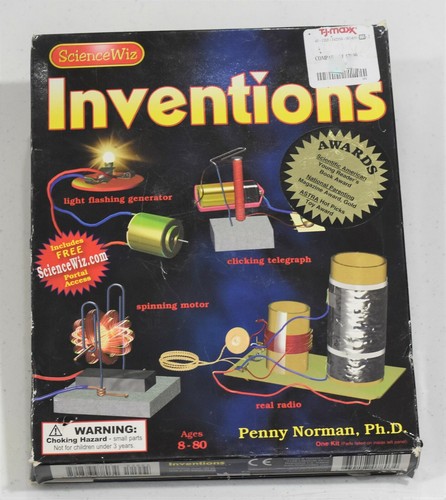ScienceWiz INVENTIONS Projects Educational Science Book Activity Kit ...