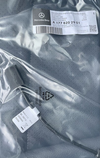 OEM MERCEDES BENZ Media Interface Adapter Cable Usb-c A1778202901 for ...