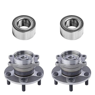 Front + Rear Wheel Hub Bearing Assembly for 2008 2009 Mitsubishi Lancer ...