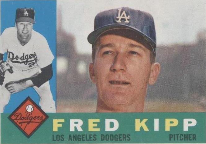 1960+Topps+-+%23202+Fred+Kipp for sale online | eBay