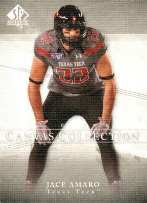 CANVAS-COLLECTION Jace Amaro INSERT-RC Texas Tech RED-RAIDERS | eBay