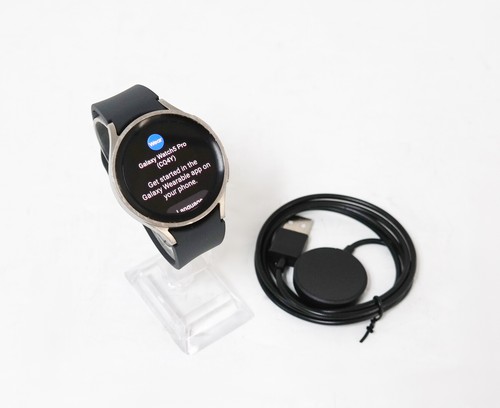 Samsung Galaxy Watch5 Pro SM-R925U 45mm LTE Gray Titanium Case with ...