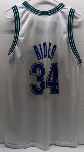 VTG 90's Champion NBA Minnesota Timberwolves Isaiah Rider #34 - Jersey ...