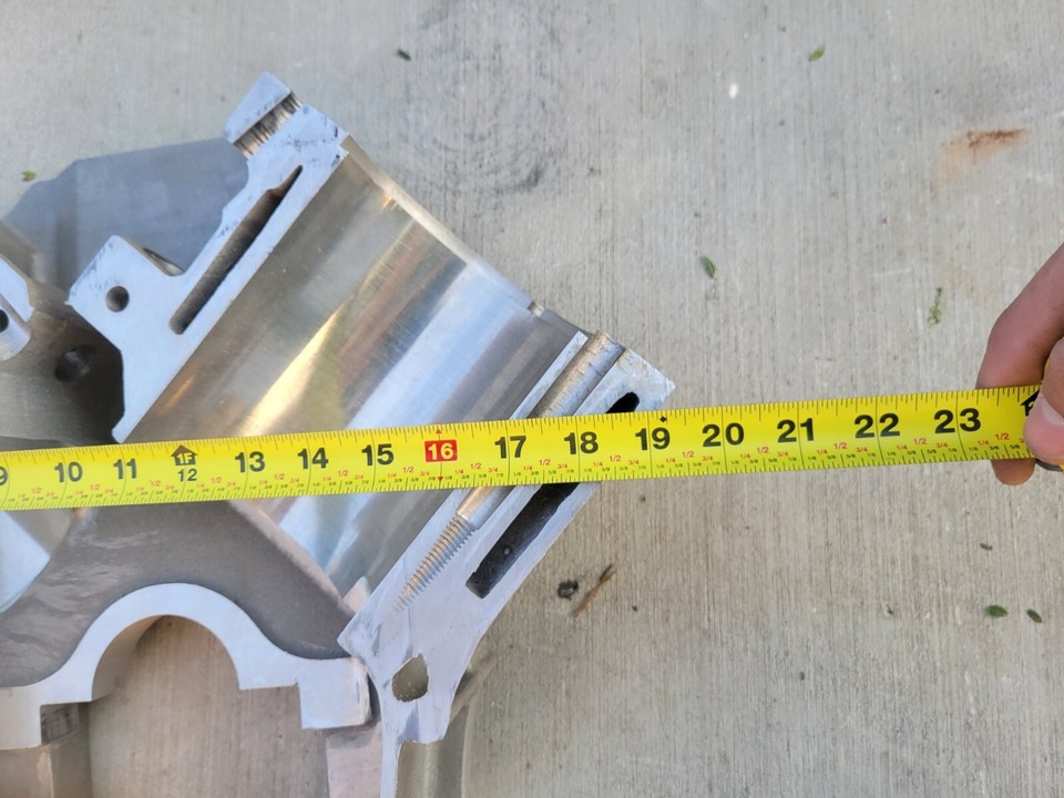 RARE Keith Black / Oldsmobile Aluminum DRCE Engine Block Front End Wall ...