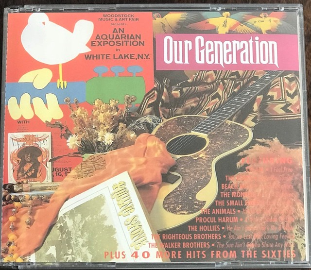 OUR GENERATION 1989 Tellydisc Label 3 VG CD's 50 Tracks of some KOOL ...