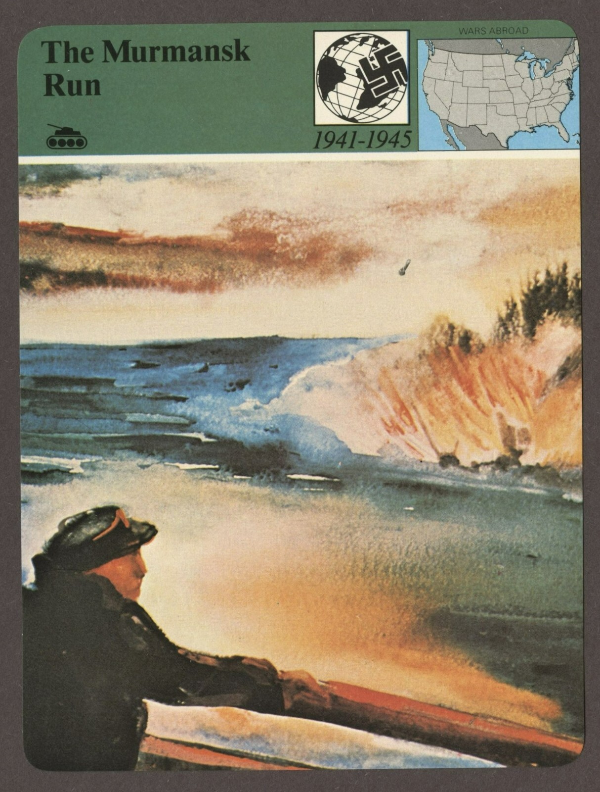 The Murmansk Run Story of America World War II History Card | eBay