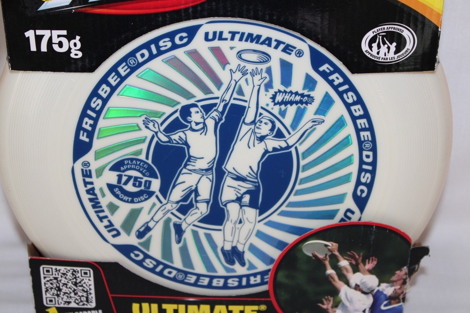Blue Wham-O 175g Ultimate Frisbee Sports Disc Golf Iridescent Logo #15 ...