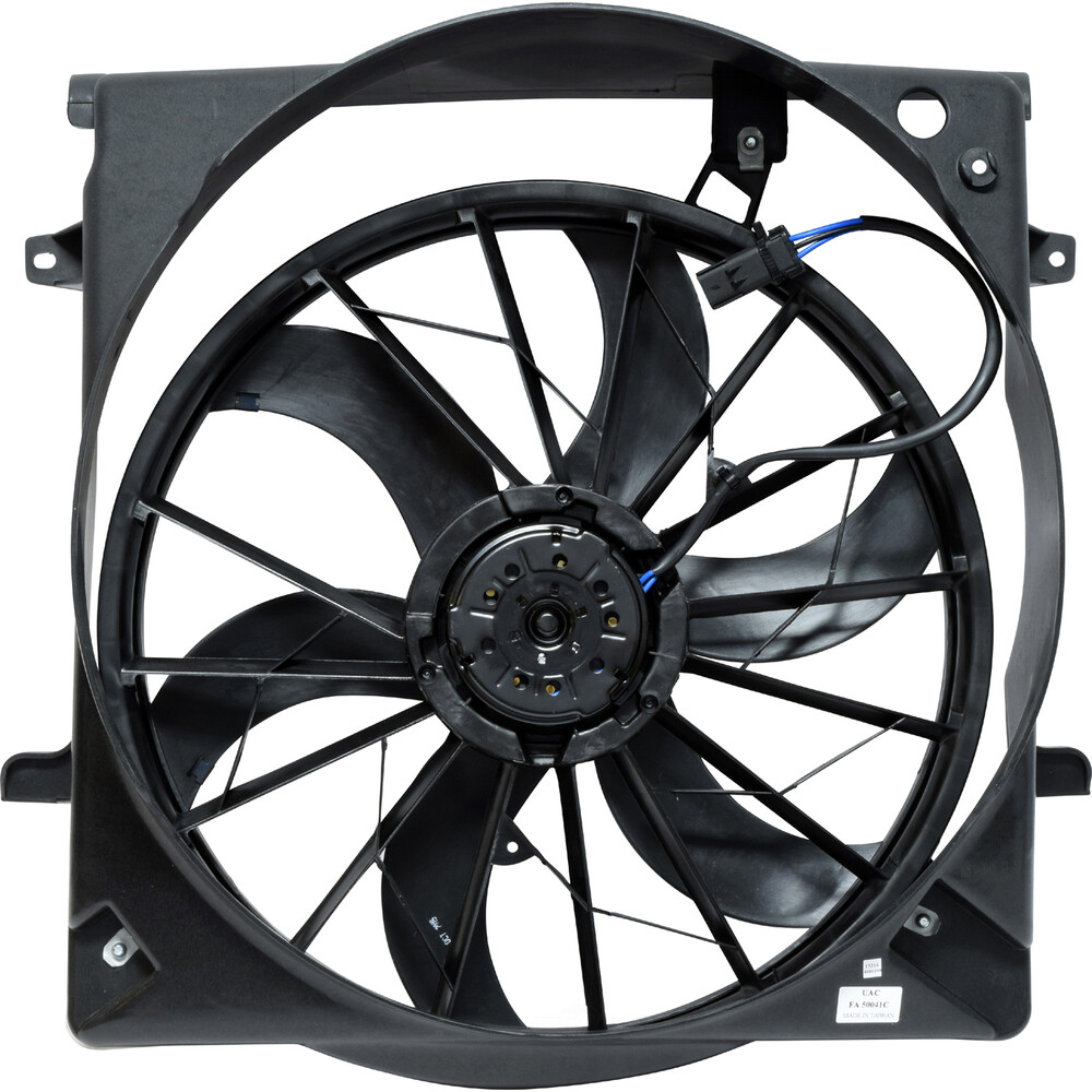 UAC FA50041C Cooling Fan, Clutch and Motor - Engine Cooling Fan ...