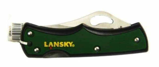 Lansky Lockback Folding Pocket Knife 2 Green 1 Orange STIHL for sale ...
