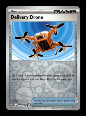 Pokemon Paldea Evolved Delivery Drone 178/193 Reverse Holo | eBay