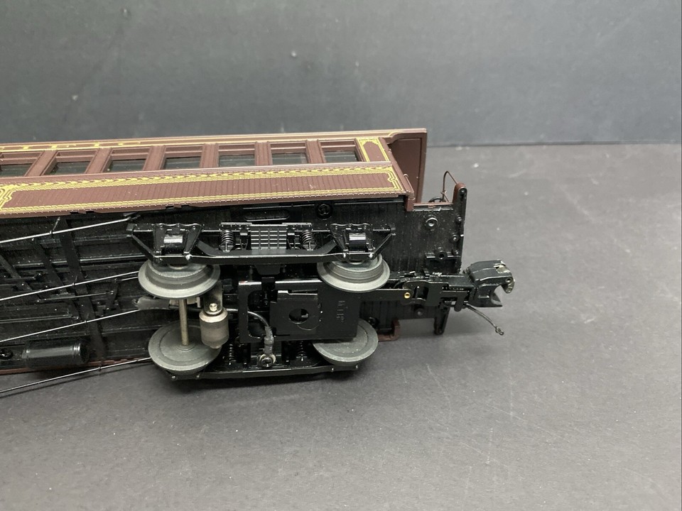 MTH 20-62028 CENTRAL PACIFIC #13 64' Woodside Combine COACH CAR J.255 ...