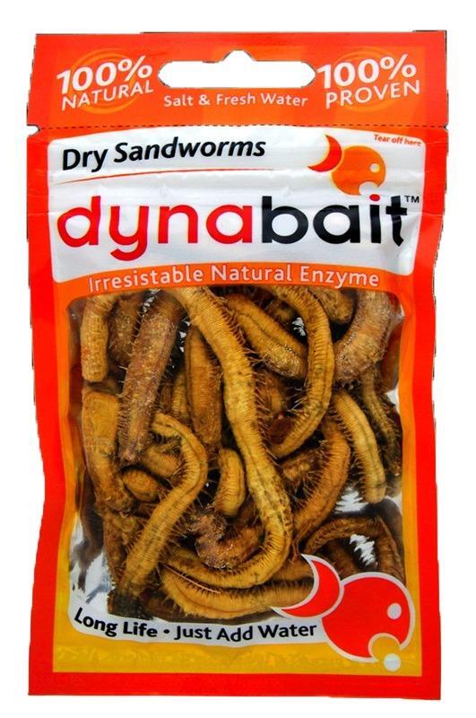 Dynabait Freeze Dried Sandworms Fishing | eBay