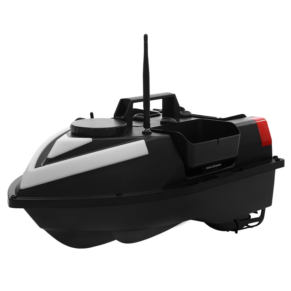 Bait Boat with Depth Sounder and GPS Fishing Bait Boat RC Boat 3-Bait ...