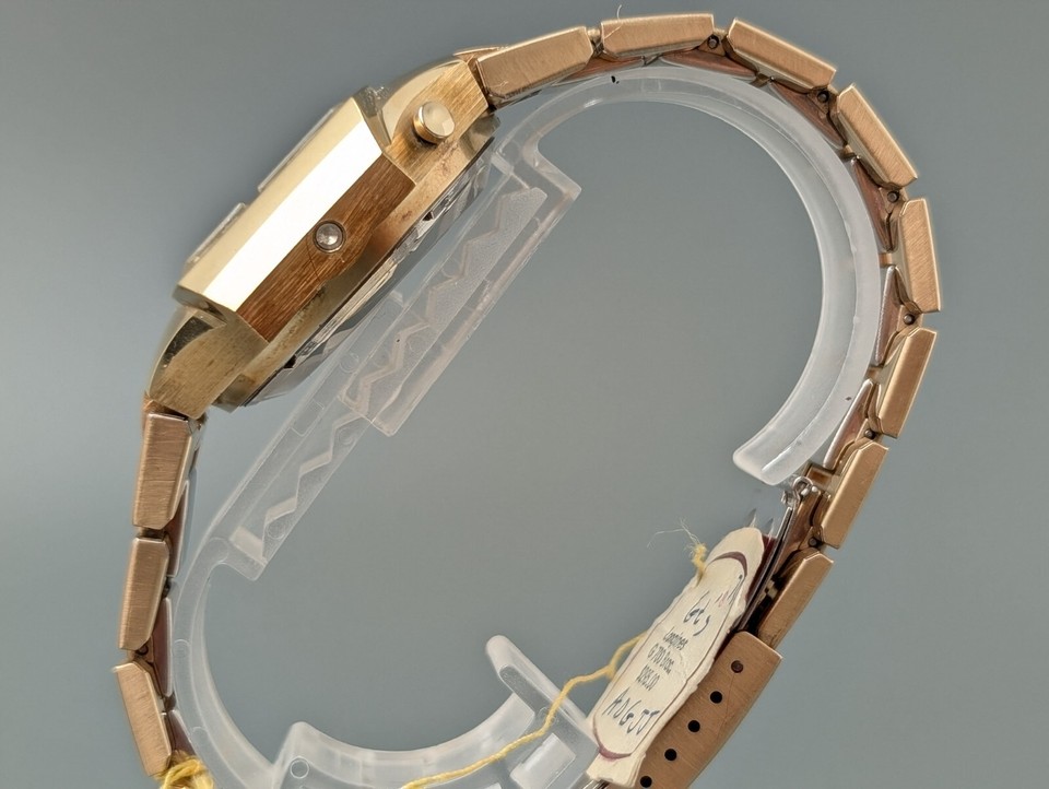 [N Mint] 1976 Longines Gemini ll Dual LED Gold Quartz Mne's Watch ...