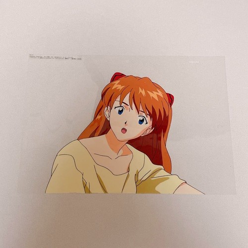 Evangelion Asuka Cell Club Limited Hand-Painted Painting Used | eBay
