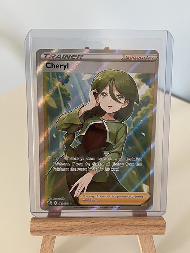 Pokémon TCG Cheryl 159/163 Full Art Trainer Battle Styles Ultra Rare NM ...
