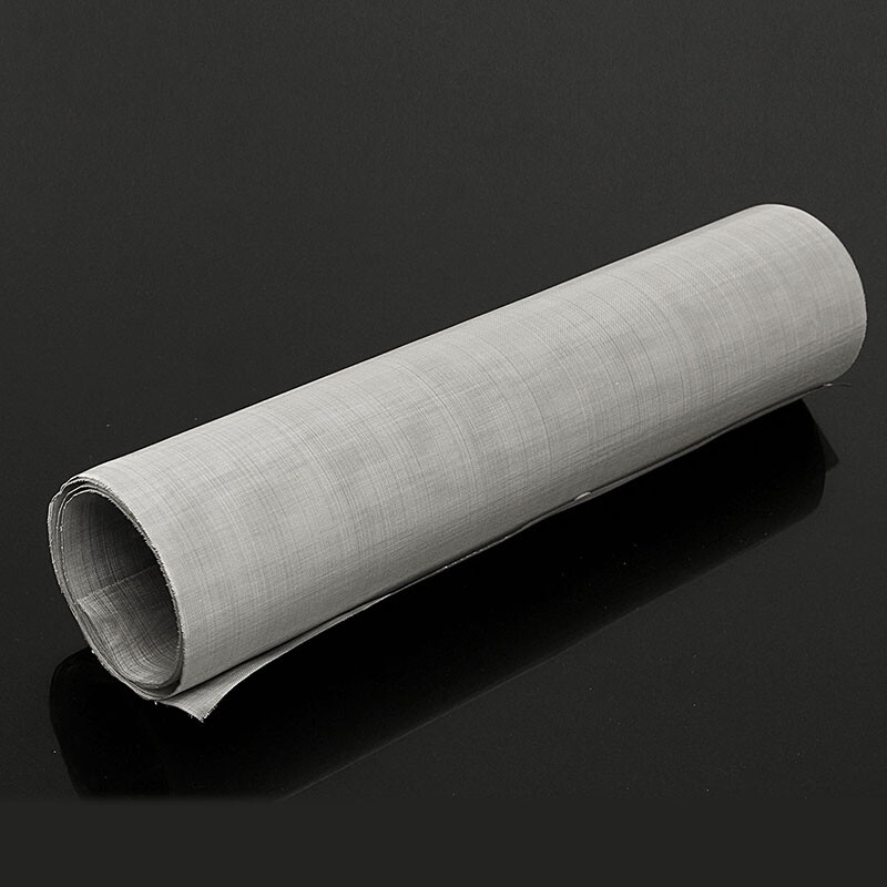 100 Micron Mesh Stainles Steel Woven Wire Cloth Screen Filter Sheet 12 ...