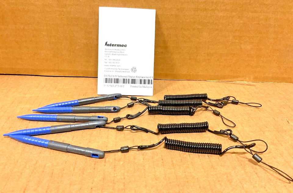 Honeywell CK7X Tethered Stylus Kit (5 Pack) 203-928-001 ️️ ️️ New!!! | eBay