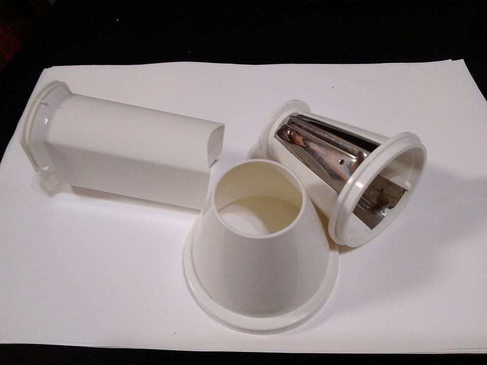 Salad Shooter Professional 2 Piece Food Pusher Guide & Cone Replacement ...