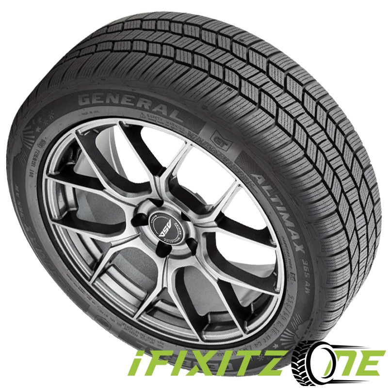 4 General Altimax 365AW 225/60R18 100H 60K Mi Warranty 640AA All Season ...