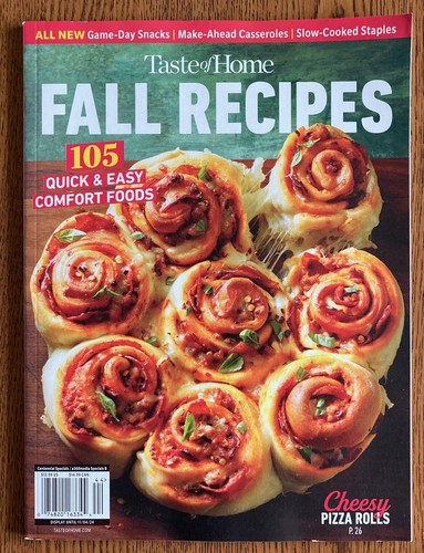 TASTE OF HOME FALL RECIPES - BRAND NEW AUTUMN 2024 magazine - GR ...