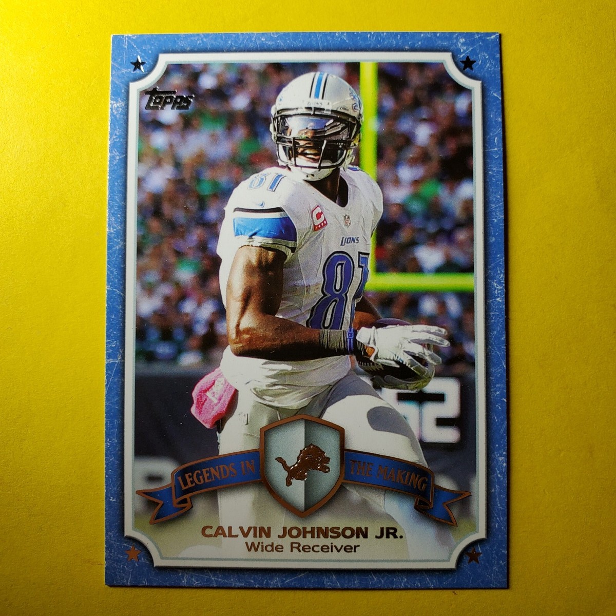 Calvin Johnson Logo Cj