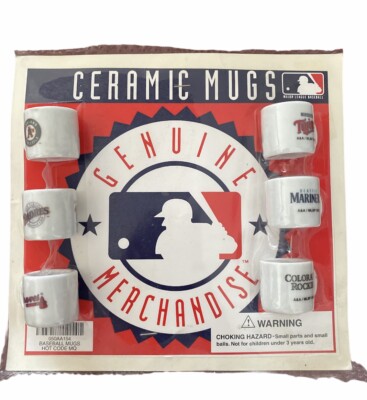 NEW MLB BASEBALL CERAMIC MINI MUG Major League Baseball | eBay
