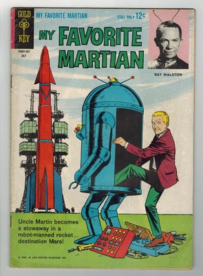 MY FAVORITE MARTIAN #2 - DAN SPIEGLE ART & COVER - GOLD KEY COMICS/1964 ...