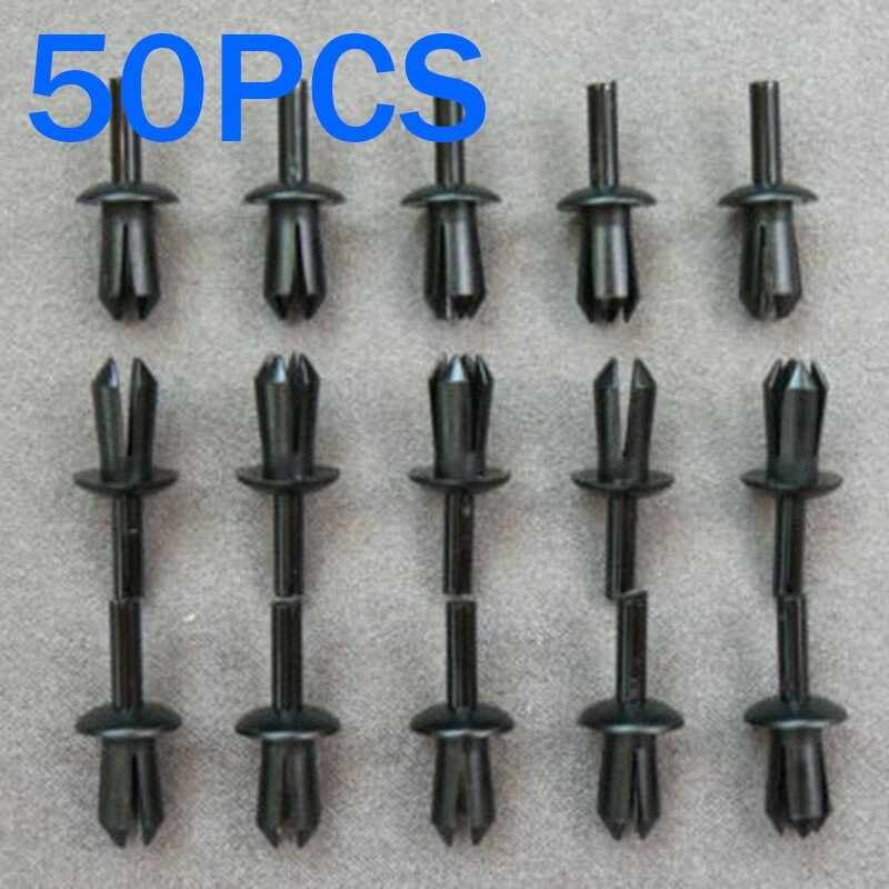 High Quality Black Rivets for BMW E12 E28 E30 E34 E36 E39 E46 E60 Pack ...
