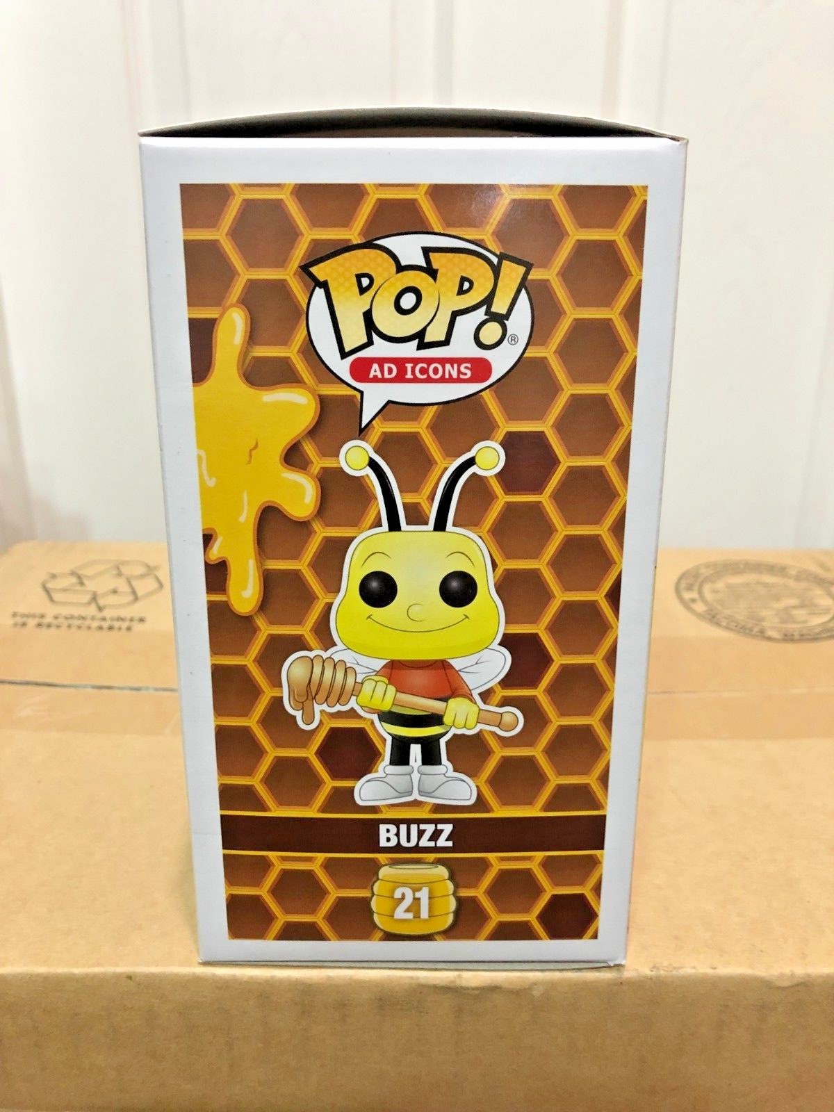 FUNKO POP! AD ICONS BUZZ BEE #21 HONEY NUT CHEERIOS FUNKO SHOP ...