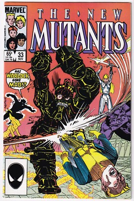 New Mutants #33 November 1985 NM- 9.2 Marvel Comics | eBay